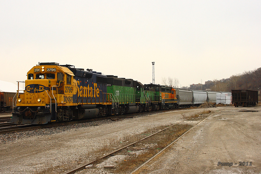 Southbound BNSF Local Train
